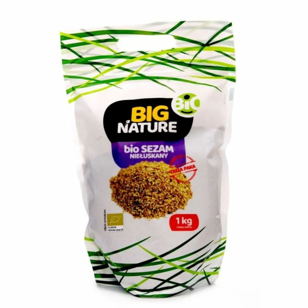 Sezam Niełuskany Bio 1 kg - Big Nature – MarketBio