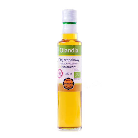Olej Rzepakowy Bio 250 ml Olandia Złoto Polskie