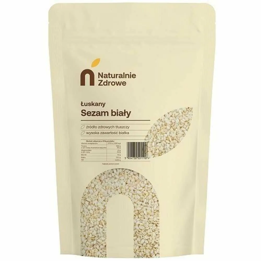 Sezam Biały Ziarno 1 kg - Naturalnie Zdrowe – MarketBio