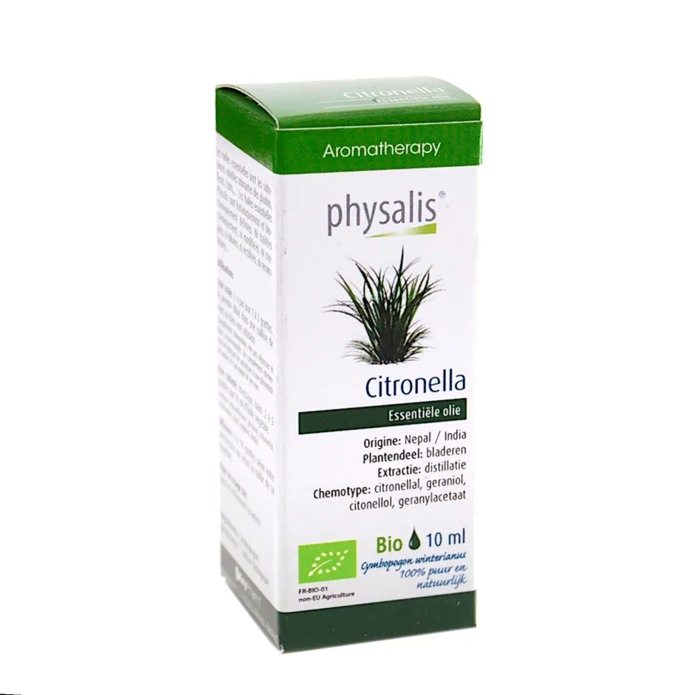 Olejek Eteryczny Citronella Cytronella Bio 10ml Physal