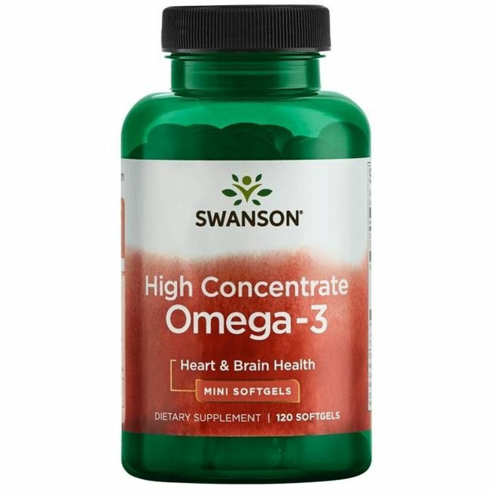 High Concentrate Omega-3 120 kapsułek Swanson