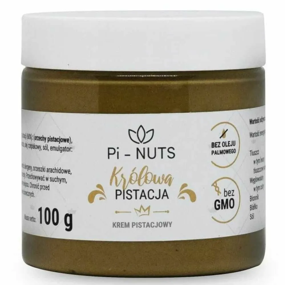 Krem Pistacjowy "Królowa Pistacja" 100 g - Pi-Nuts – MarketBio