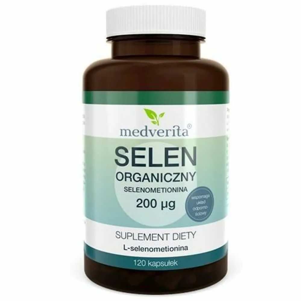 Selen Organiczny 120 Kapsułek - Medverita – MarketBio