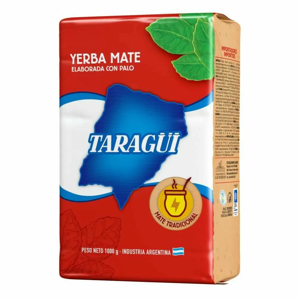Yerba Mate Taragui Elaborada Con Palo 1 kg - Unmate – MarketBio